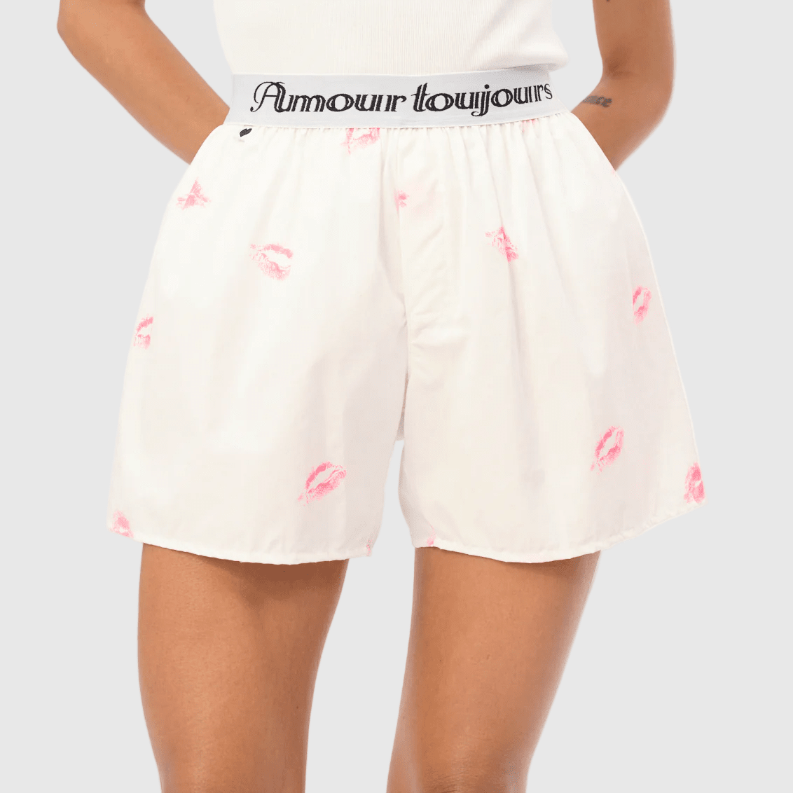 Carne Bollente Read My Lips Boxers - White – Dapper