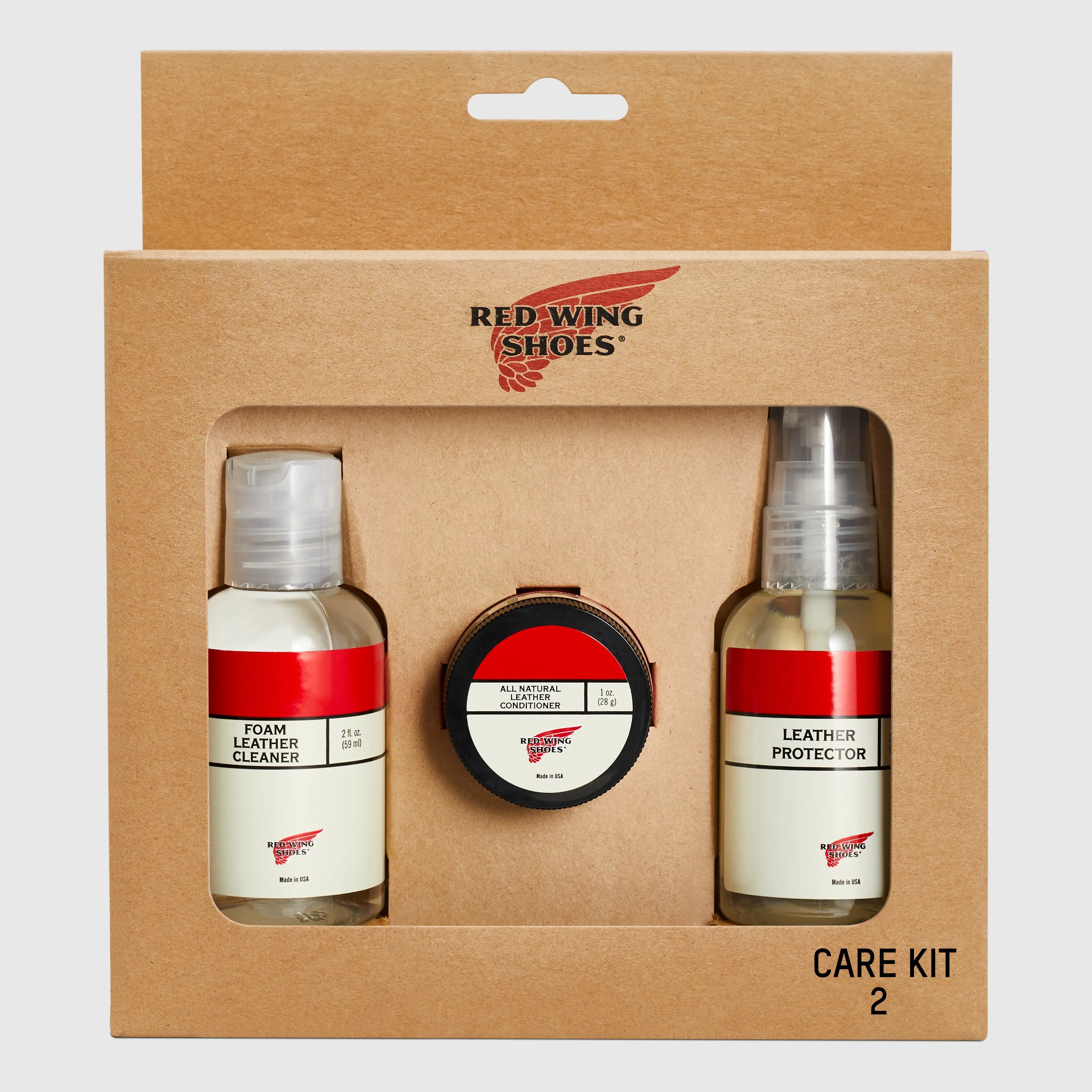 Red Wing Mini Care Kit - Waxed Leather – Dapper